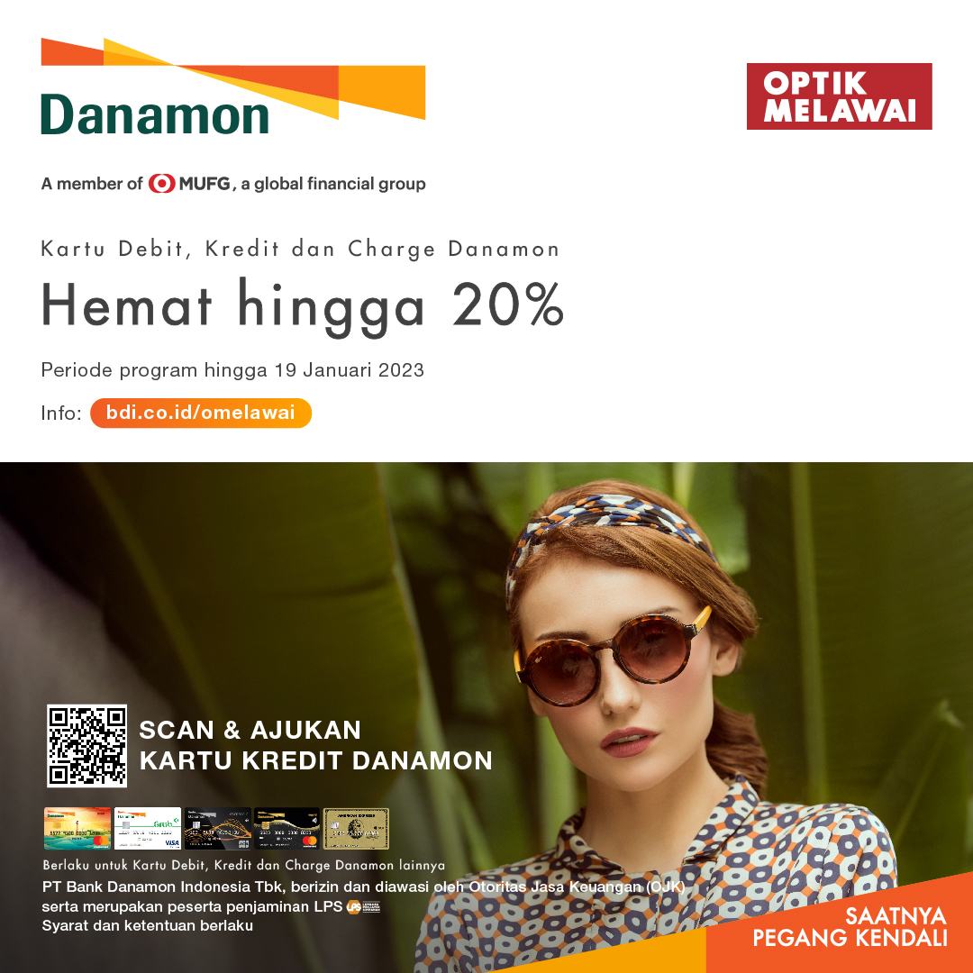 Discount up to 20% - Danamon - Toko Kacamata dan Softlens Online